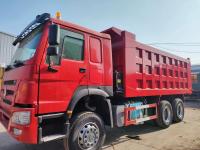 China Sinotruck HOWO 6x4 Dump Truck 371HP HC16 Dual Rear Axle Front Lifting 50-60 Ton for sale