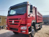 China Sinotruck HOWO 6x4 Dump Truck 371HP HC16 Dual Rear Axle Front Lifting 50-60 Ton for sale