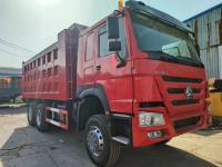 China Sinotruck HOWO 6x4 Dump Truck 371HP HC16 Dual Rear Axle Front Lifting 50-60 Ton for sale