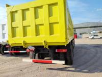 China Used HOWO 375 8x4 Dump Truck 31-40t Capacity Sinotruk Tipper with Radial Tires for sale
