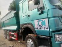 China Sinotruck HOWO 6x4 351-450hp Manual Dump Truck U-Type Box 30-40T Capacity for sale
