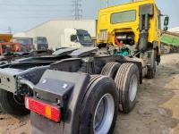 China Used HOWO 6x4 Tractor Truck 351-450hp RHD Diesel with 12.00R20 Tubeless Tires for sale