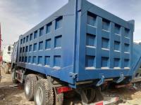 China Used HOWO 6x4 Dump Truck Secondhand Front Lifting Tipper 30 Ton Euro 2 for sale