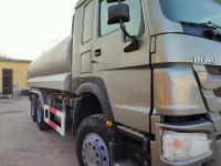 China Sinotruk HOWO 380HP Watering Truck 12.00R20 Radial Tire 30000kg GVWR for Business for sale