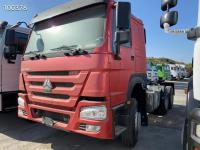 China Used Sinotruck HOWO 6x4 375HP Tractor Truck Heavy Duty Trailer Head 10 Tires for sale