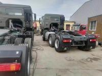 China Sinotruk HOWO 6x4 Used Tractor Truck 351hp Manual Transmission Euro 2 for sale