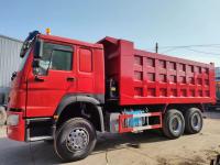 China Sinotruk HOWO 6x4 371HP Dump Truck 10 Tires Tipper 30-40T Load Capacity for sale
