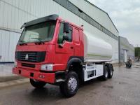 China HOWO 6x4 20000L 4 Compartments Fuel Tank Truck for Oil Storage for sale