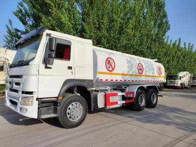 China Sinotruk Howo 6x4 Carbon Steel Fuel Tanker Truck 20000 Liters for Diesel Oil Transport for sale