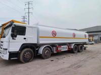 China Used HOWO 8x4 Fuel Oil Tank Truck 20000L Euro 3 4 5 for Construction for sale