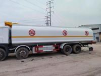 China Used HOWO 8x4 Fuel Oil Tank Truck 20000L Euro 3 4 5 for Construction for sale