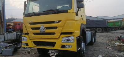 China Used Sinotruk Howo 6x4 Tractor Truck 351-450hp Euro 5 Diesel LHD RHD for sale