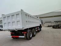 China Sinotruk HOWO 8x4 Dump Truck 375HP 12 Wheels White Transportation Used Heavy Duty for sale