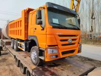China 6x4 HOWO Dump Truck Used 12 Speed Manual Transmission Heavy Duty Tipper Euro 3 for sale