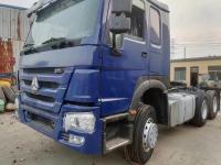 China Used Sinotruk HOWO 6x4 Tractor Truck 351-450hp Euro 2 Diesel Heavy Duty for sale