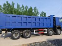 China Used HOWO 8x4 Dump Truck 12 Tires Tipper Truck 371-420hp Euro II-V GCC for sale