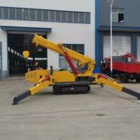 China 8 Ton Mini Spider Crawler Crane 360 Degree Hydraulic Slewing Construction Lifter with Custom Jib for sale