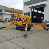 China 8 Ton Mini Spider Crawler Crane 360 Degree Hydraulic Slewing Construction Lifter with Custom Jib for sale