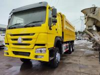 China Sinotruk HOWO 6x4 Used Dump Truck 320-450hp Right Hand Drive 30-40T Load for sale