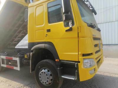 China SINOTRUK HOWO 6x4 Dump Truck 10 Wheeler Yellow 320-450hp Mining Truck Used for sale