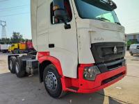 China Sinotruk Howo A7 6x4 Used Tractor Truck Head Weichai 351hp 450hp ECE Euro 2 5 RHD for sale