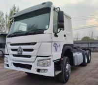 China Used Sinotruk HOWO 371HP 6x4 Tractor Truck 8.55m Cargo Tank 21-30T Capacity for sale