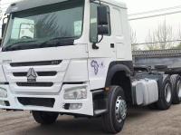 China Used Sinotruk HOWO 371HP 6x4 Tractor Truck 8.55m Cargo Tank 21-30T Capacity for sale