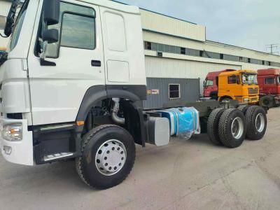 China Used Sinotruk HOWO 6x4 Tractor Truck 375-430hp Euro II-V Manual Transmission for sale
