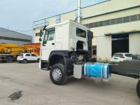 China Used Sinotruk HOWO 6x4 Tractor Truck 375-430hp Euro II-V Manual Transmission for sale