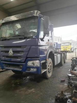 China Sinotruk Howo 6x4 Tractor Truck 375HP Heavy Duty Truck Head with 400L Fuel Tank for sale
