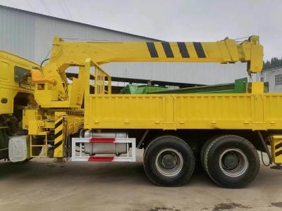 China 14 Ton Hydraulic Mobile Lorry Crane with Straight Boom 17.2m Lifting Height 4 Boom Sections for sale