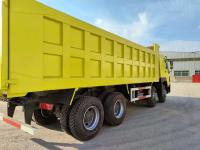 China Sinotruk HOWO 8x4 Front Lifting Dump Truck 12 Wheels 375hp Manual Transmission Used for sale