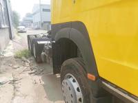 China Sinotruk HOWO 6x4 Used Tractor Truck 336HP Euro 2 30 Ton GVW Yellow for sale