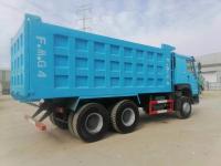 China HOWO 6x4 Dump Truck 371HP Diesel Heavy Duty Front Lifting Dumping Type for sale