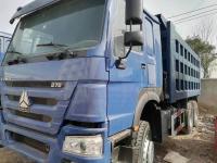 China Blue Sinotruk HOWO 6x4 Tractor Truck Used 375-430hp Euro II-V Manual for sale