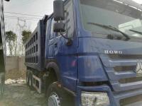 China Blue Sinotruk HOWO 6x4 Tractor Truck Used 375-430hp Euro II-V Manual for sale