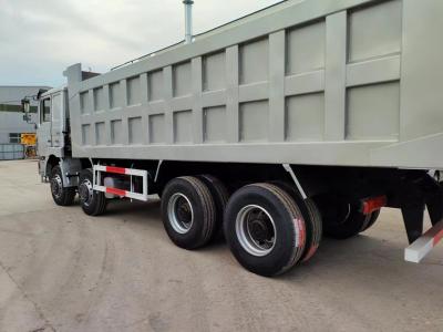 China Shacman 8X4 Used Dump Truck 375HP 12 Wheel 40t Capacity Euro II-V for sale