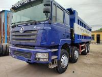 China Shacman F3000 8x4 Dump Truck WP12 400HP Diesel Engine Manual Transmission 76m3 Cargo for sale