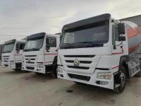 China Sinotruk HOWO 6x4 Used Mixing Tanker Truck 8500x2500x3600mm 351-450hp for sale