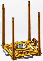 China API 17D Frame Underwater Subsea Guide Base Long Lasting Corrosion Resistant for sale