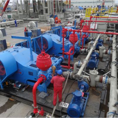 China Drilling Equipment Portable Nitrogen Boosting Skid for Oilfield Services Custom Pressure Output Easy Transport for sale