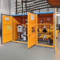 China High Pressure Nitrogen Gas Booster Skid System 2000Nm3/h Capacity Pressure Swing Adsorption Technology for Pipeline Testing for sale