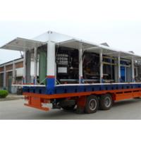 China Low Noise PSA Nitrogen Pressure Booster Skid 2000Nm/H With Stainless Steel Piping for sale