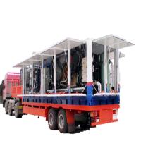 China Low Noise PSA Nitrogen Pressure Booster Skid 2000Nm/H With Stainless Steel Piping for sale