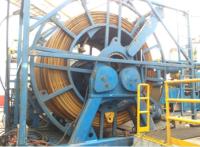 China CE Certified Coiled Tubing Reel Rugged Design Tubing Working Reel Large Capacity for sale