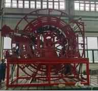 China CE Certified Coiled Tubing Reel Rugged Design Tubing Working Reel Large Capacity for sale