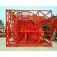 China Heavy Duty Continuous Tubing Injection Reel for Coiled Tubing Units With Robust Drum and Level Wind System for sale