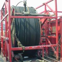 China High Capacity Industrial Hose Reel for Managing Large Diameter Water Discharge for sale