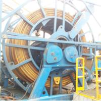 China High Capacity Industrial Hose Reel for Managing Large Diameter Water Discharge for sale