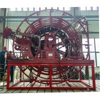 China Trailer Mounted Big Tubing Reel Oil Gas Pipeline Commissioning Pigging Onshore Use for sale
